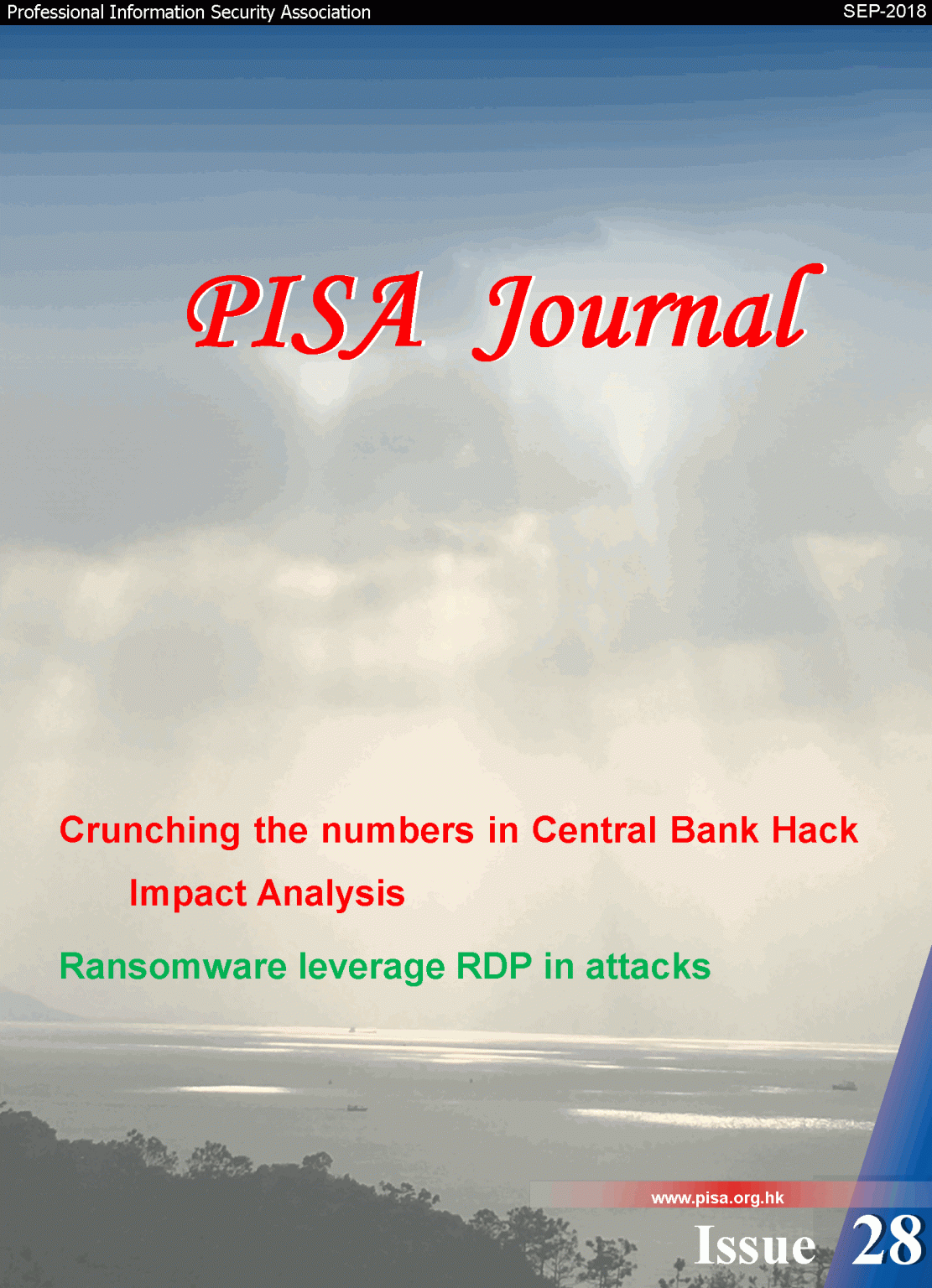 PISA Journal – Professional Information Security Association (PISA)